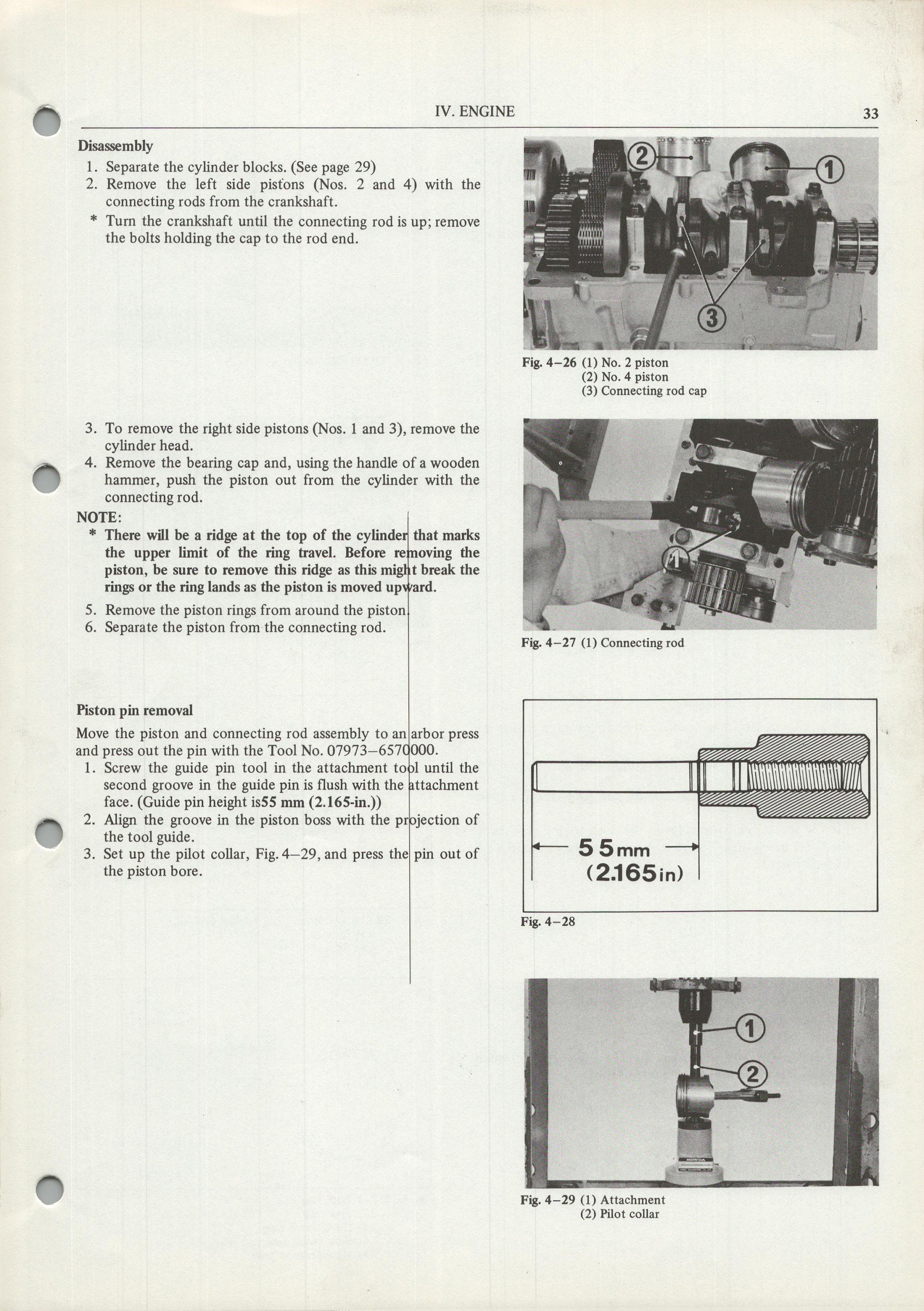 Honda GL1000 Gold-wing Shop Service Repair Manual & Set-up (1975-on) GL ...