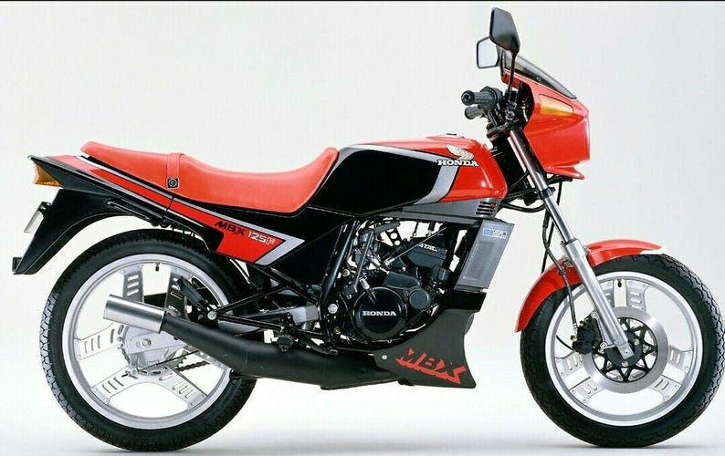 Honda MBX125F (84-85) Factory Work-shop Service Repair Manual MBX 125 F ...