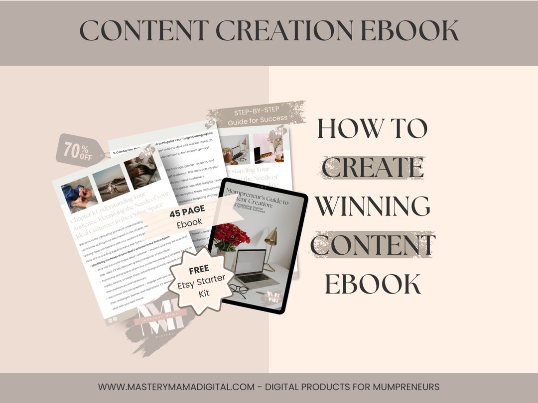 How to Create Content Guide for Moms, Content Ideas for Small Business ...