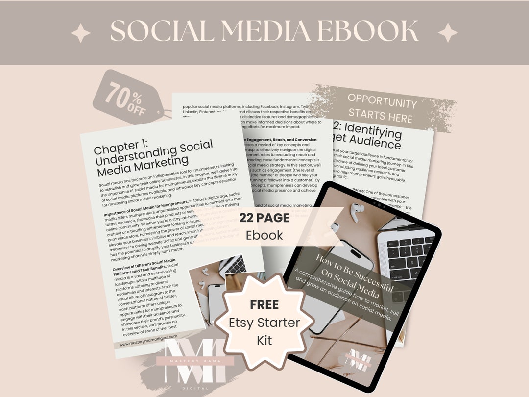 How to Sell Digital Marketing Guide for Mumpreneurs, Selling on Social Media Ebook for Mums ...