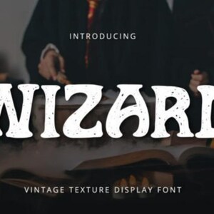 Wizard Font, Modern Font, Calligraphy Font, Handwritten Font, Wedding ...