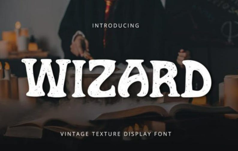 Wizard Font, Modern Font, Calligraphy Font, Handwritten Font, Wedding ...
