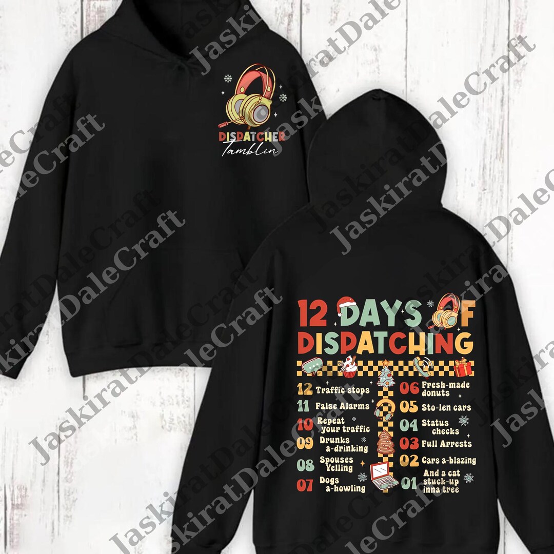 911 Dispatcher 12 Days of Dispatching Png, Funny Dispatcher Png ...