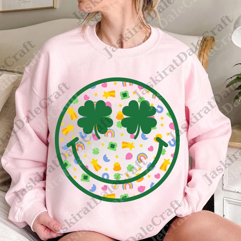 Retro Lucky Smiley Png, Retro Lucky Emoji Png, Lucky Charm Smiley Face ...
