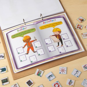 Jobs Professions Community Helpers Book Printable Toddler ...
