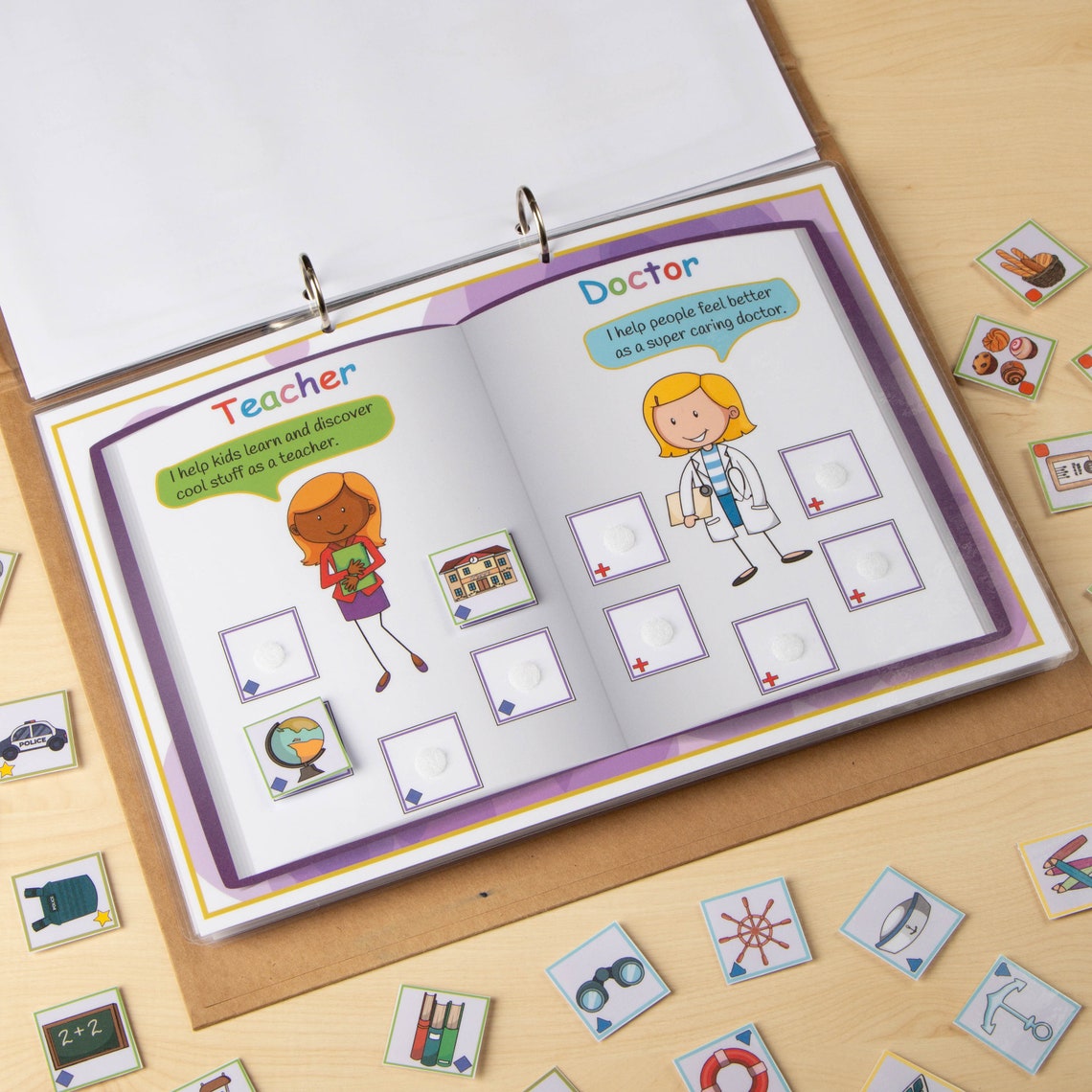 Jobs Professions Community Helpers Book Printable Toddler ...