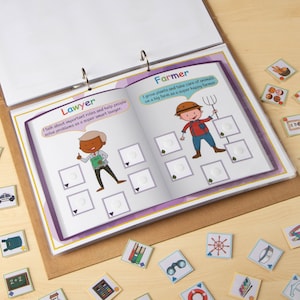 Jobs Professions Community Helpers Book Printable Toddler ...