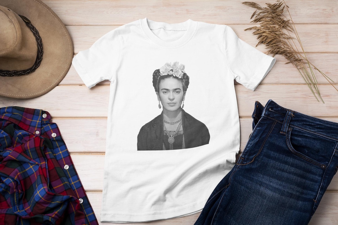 Frida Kahlo Vintage Image T-shirt, Frida Kahlo Shirts, Feminist Shirt ...