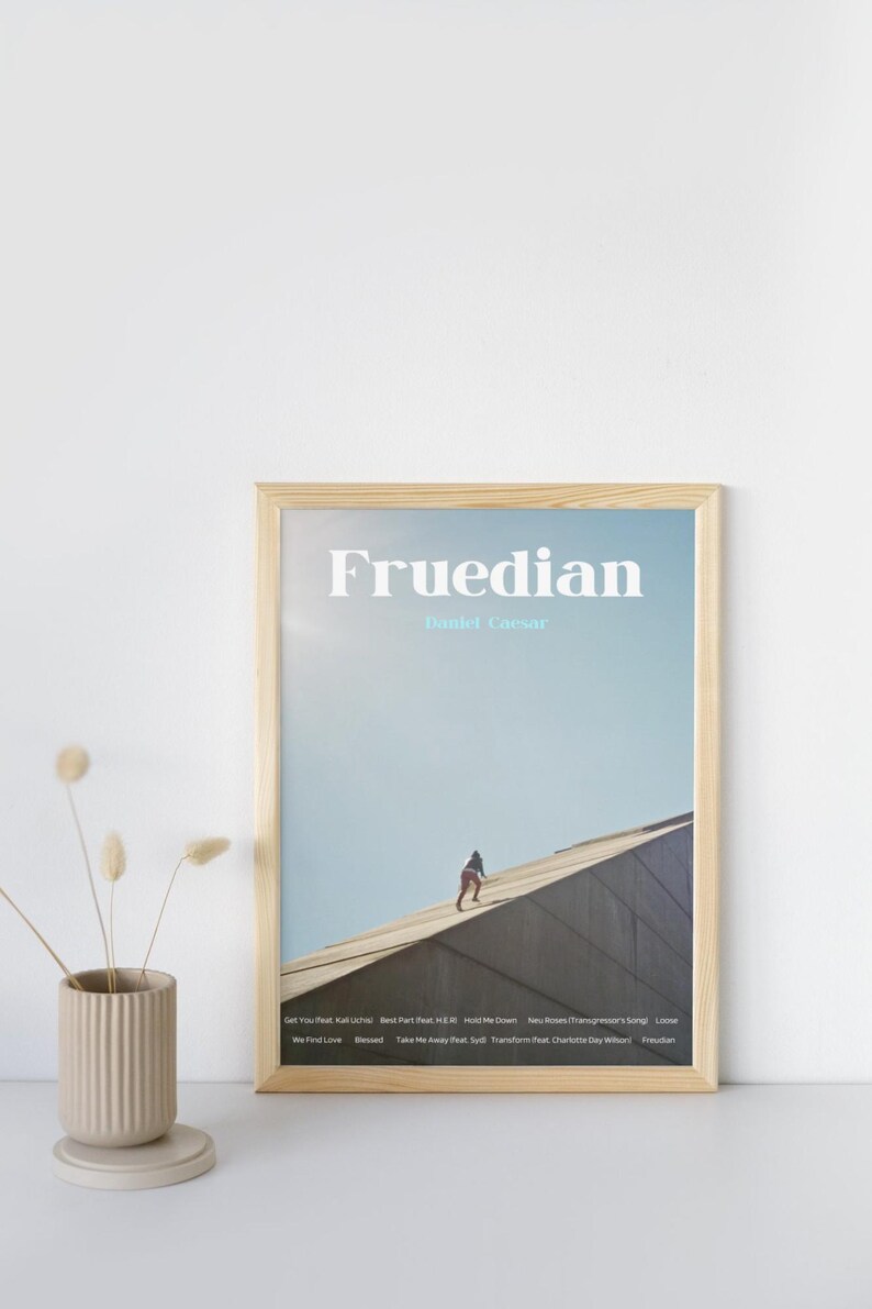 Daniel Caesar Freudian Music Poster Vintage Wall Room Decor - Etsy