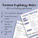 Handwritten Forensic Psychology Notes | AQA A Level Psychology ...