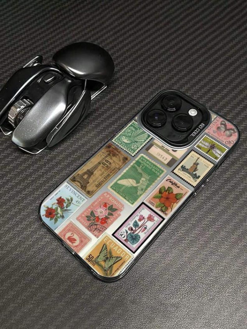 Vintage Collage Phone Case, Vintage Matches, A Design With Vintage ...