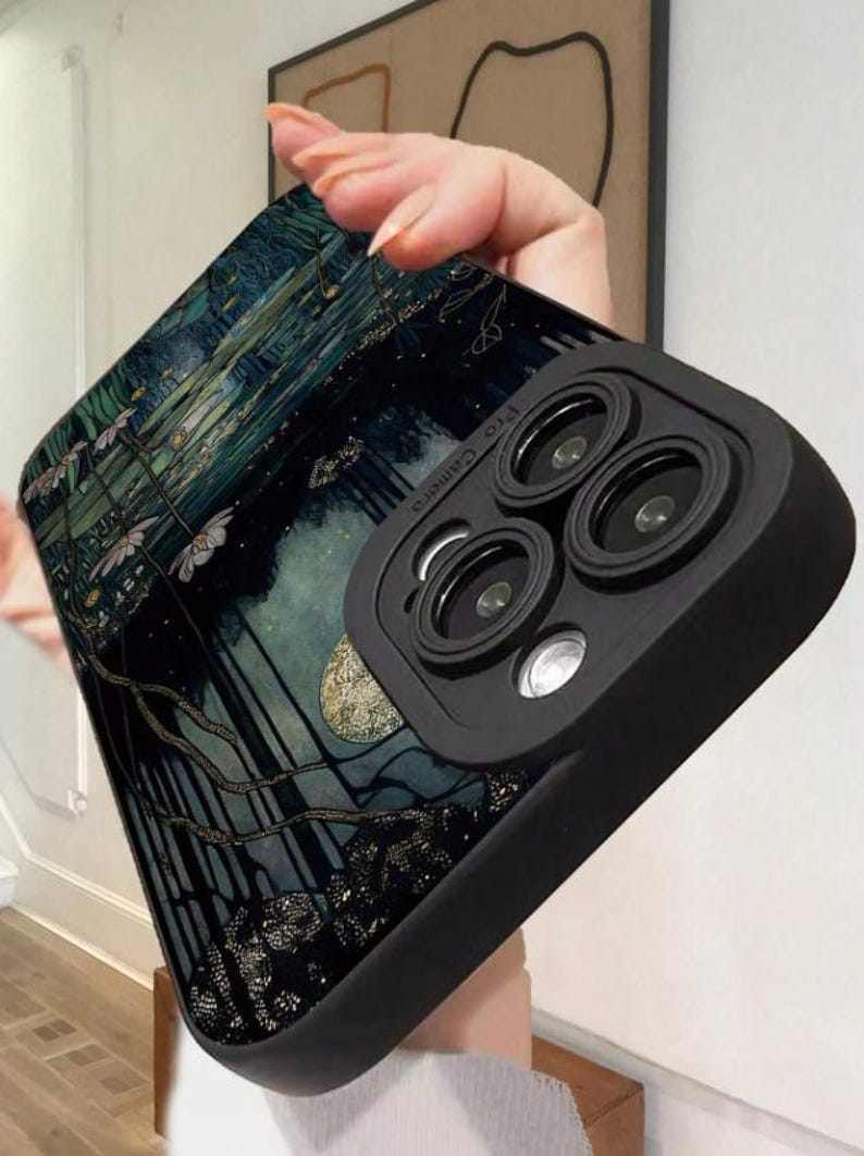 Dark Night Telefon Kılıfı/ Night Lover/ İphone 16,15,14,13,12,11 Pro ...