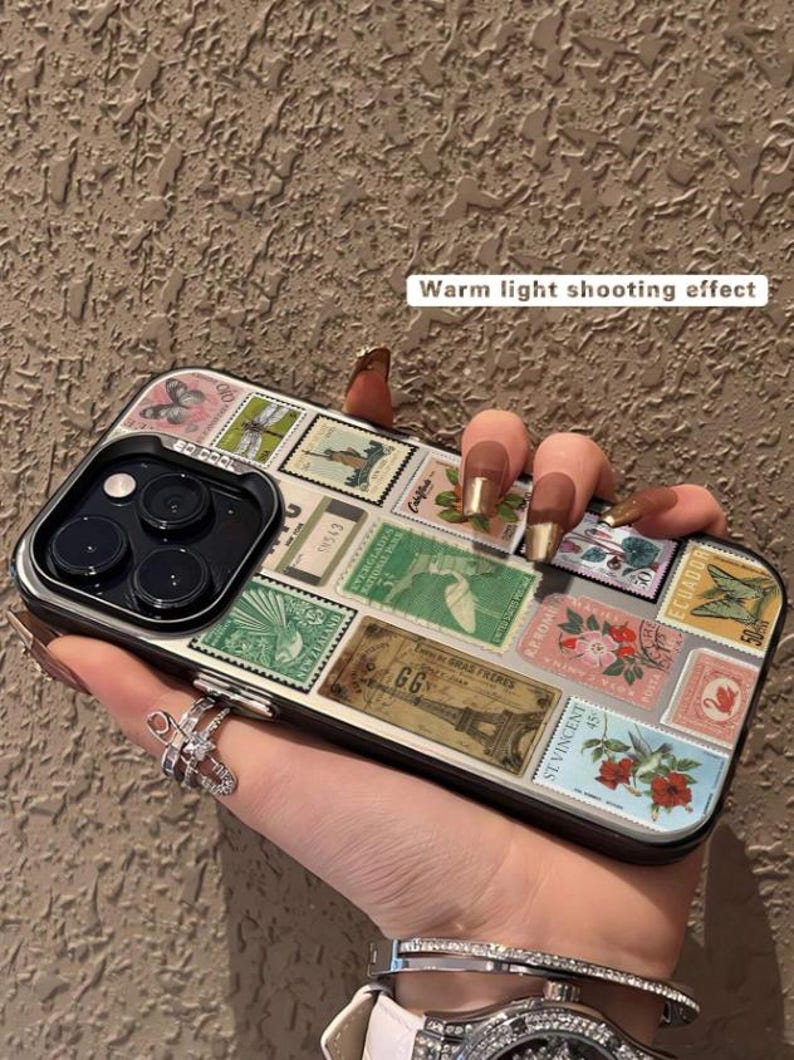 Vintage Collage Phone Case, Vintage Matches, A Design With Vintage ...