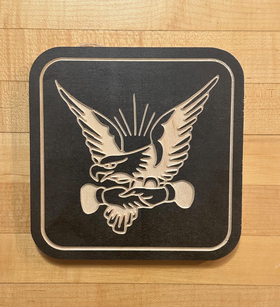 Eagle Handshake Tattoo Flash Wall Decor - Etsy
