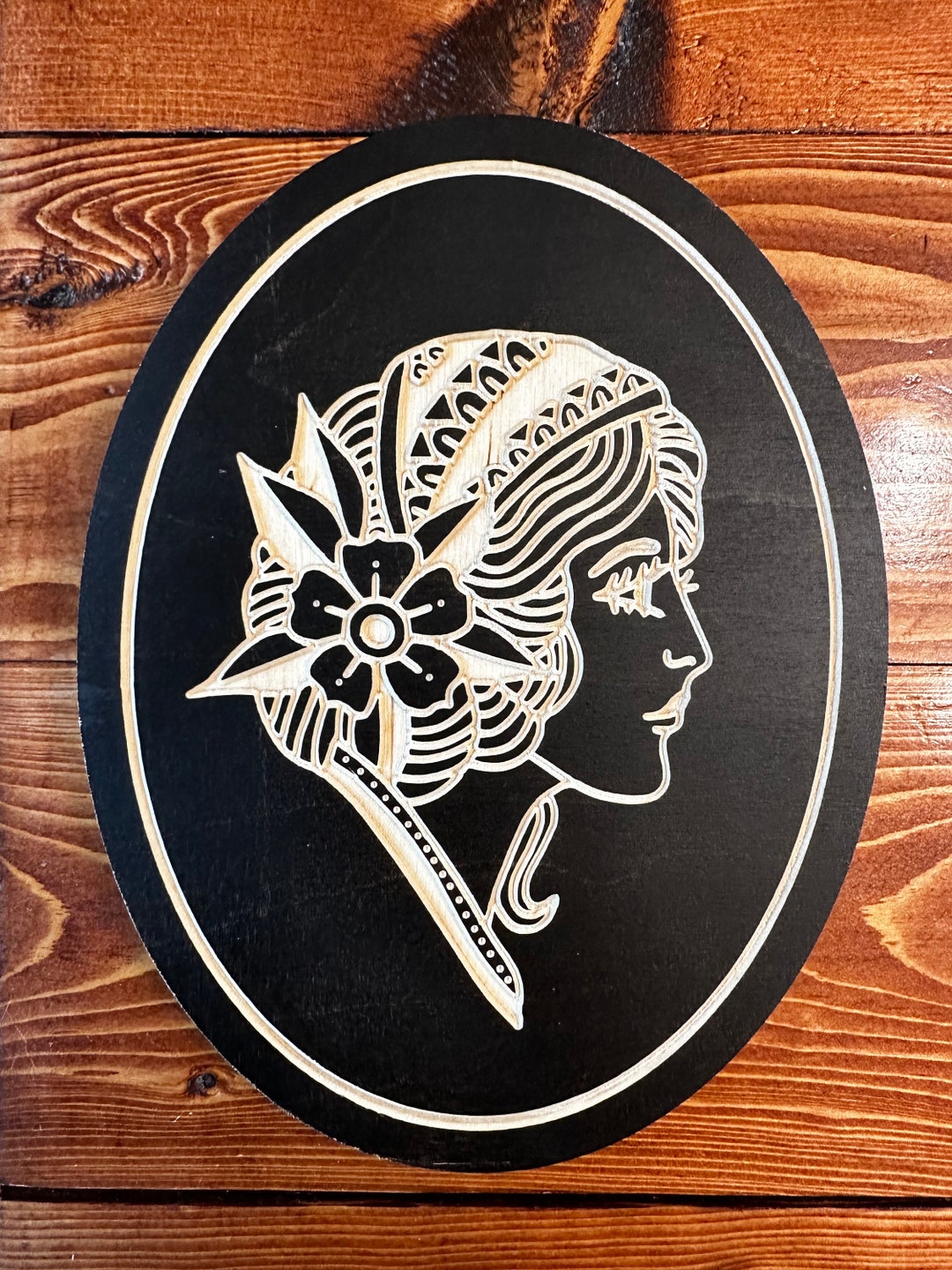 Gypsy Tattoo Flash Wall Decor - Etsy