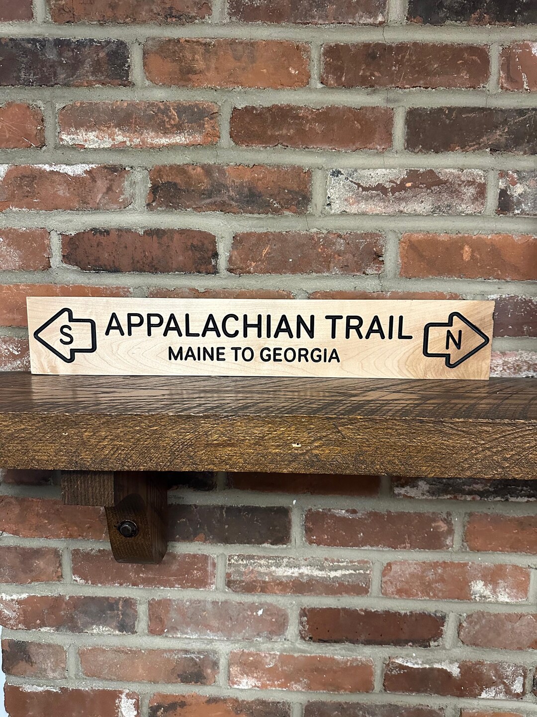 Appalachian Trail Sign - Maple - Etsy