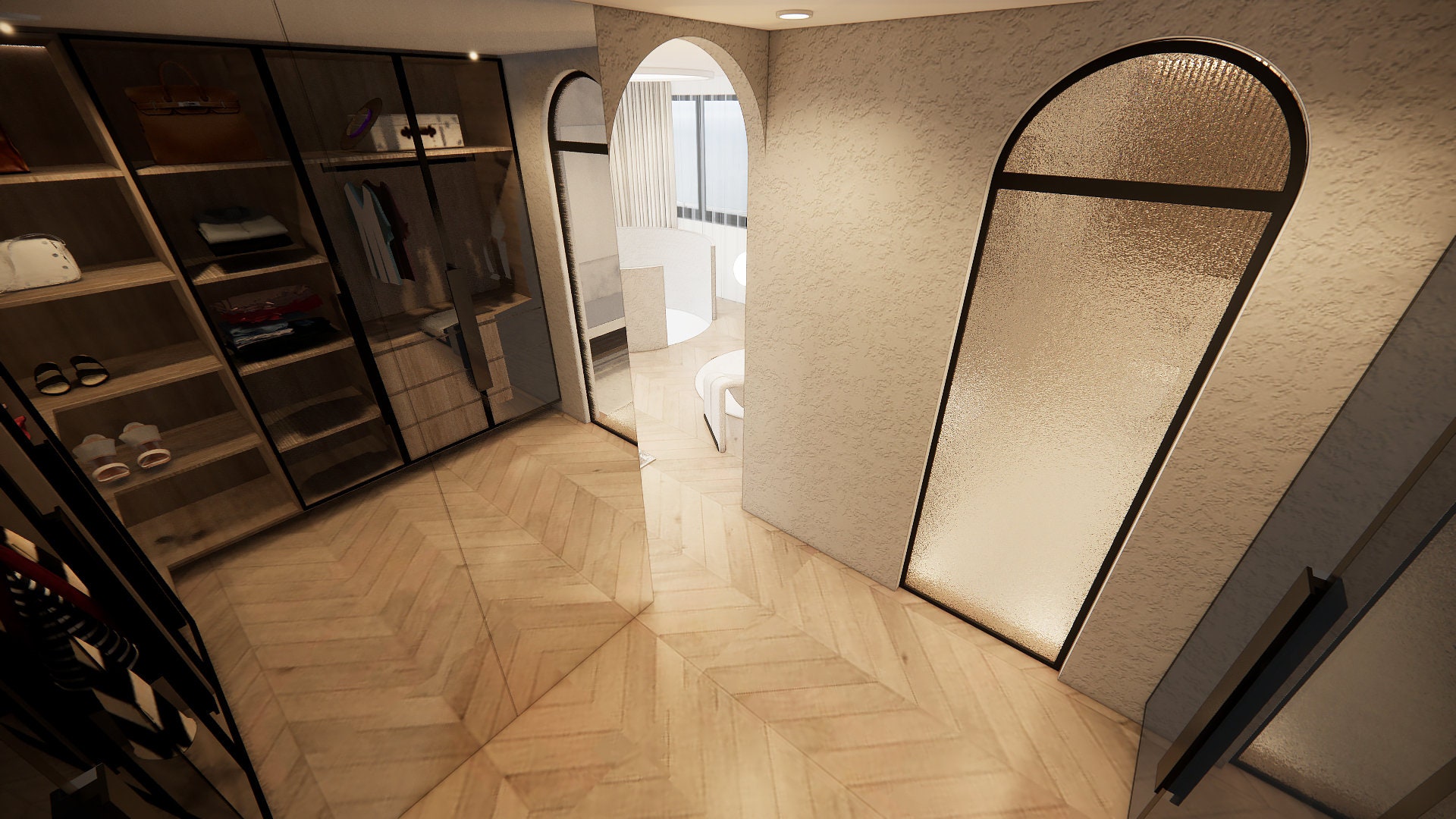 2 Level Interior Apartment Detailed 3D Sketchup Model enscape Ready - Etsy