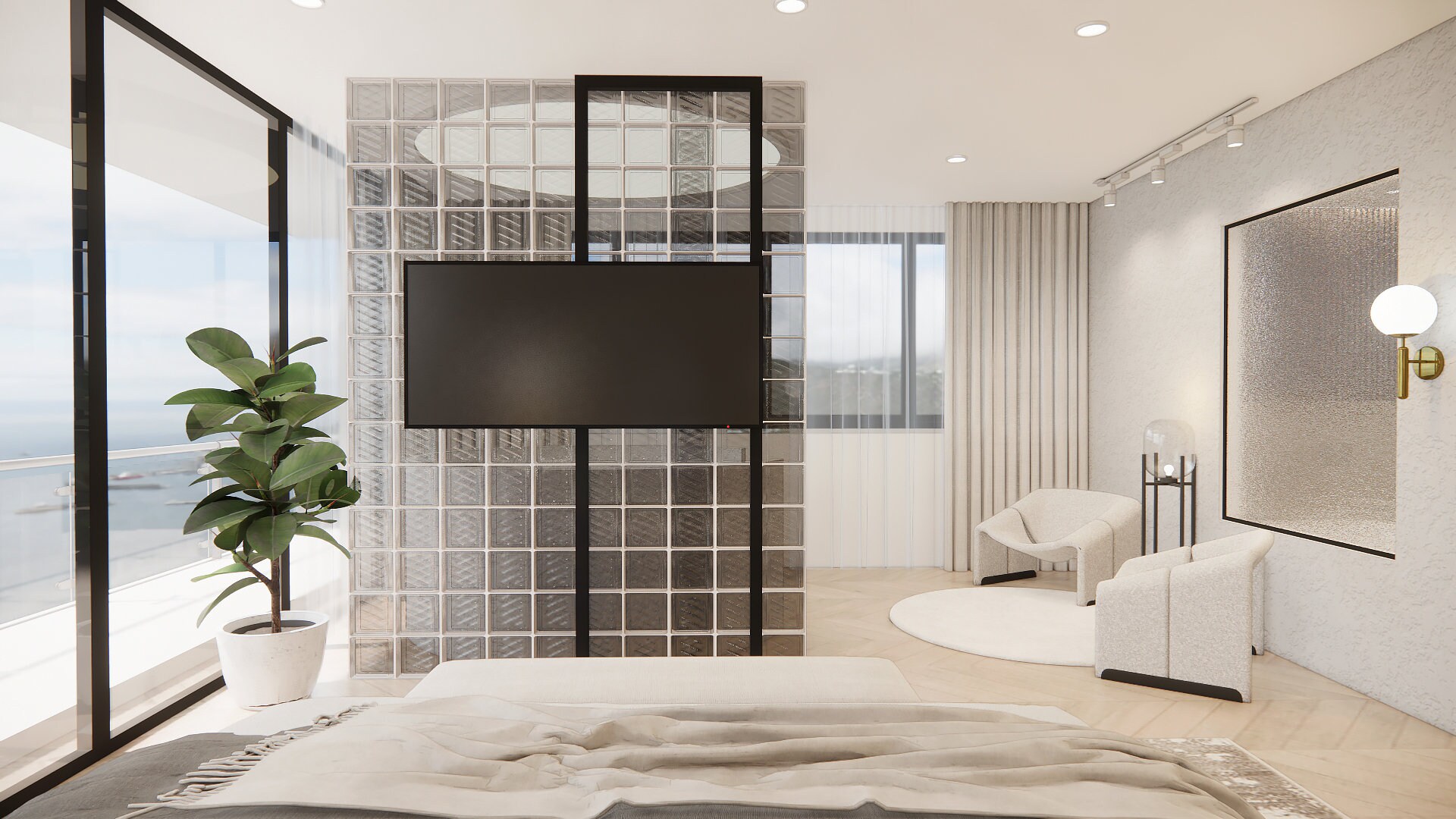 2 Level Interior Apartment Detailed 3D Sketchup Model enscape Ready - Etsy