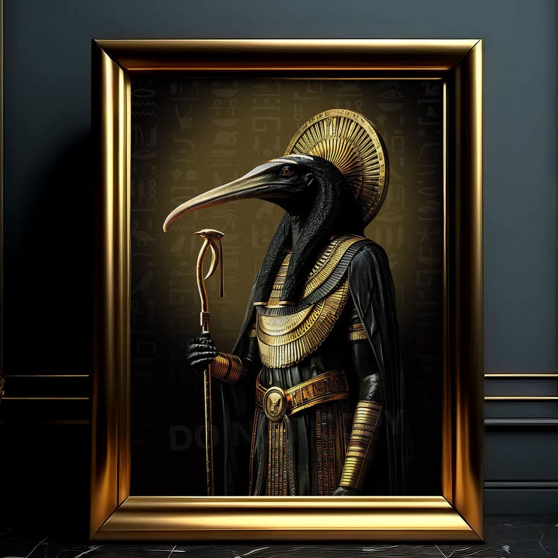 Thoth Wall Frame - Etsy UK