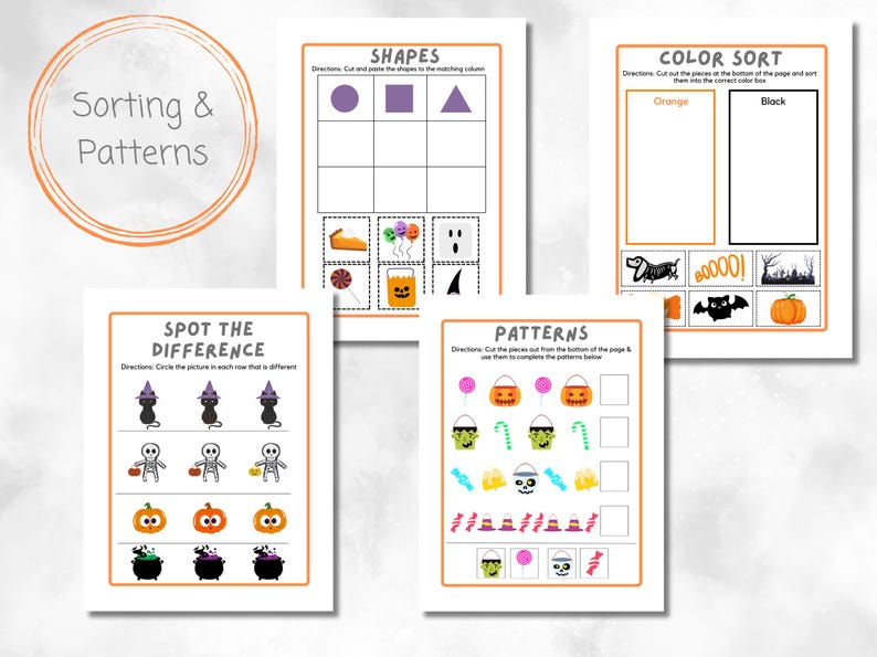 Halloween Preschool Activities, Toddler Activities, Homeschool ...