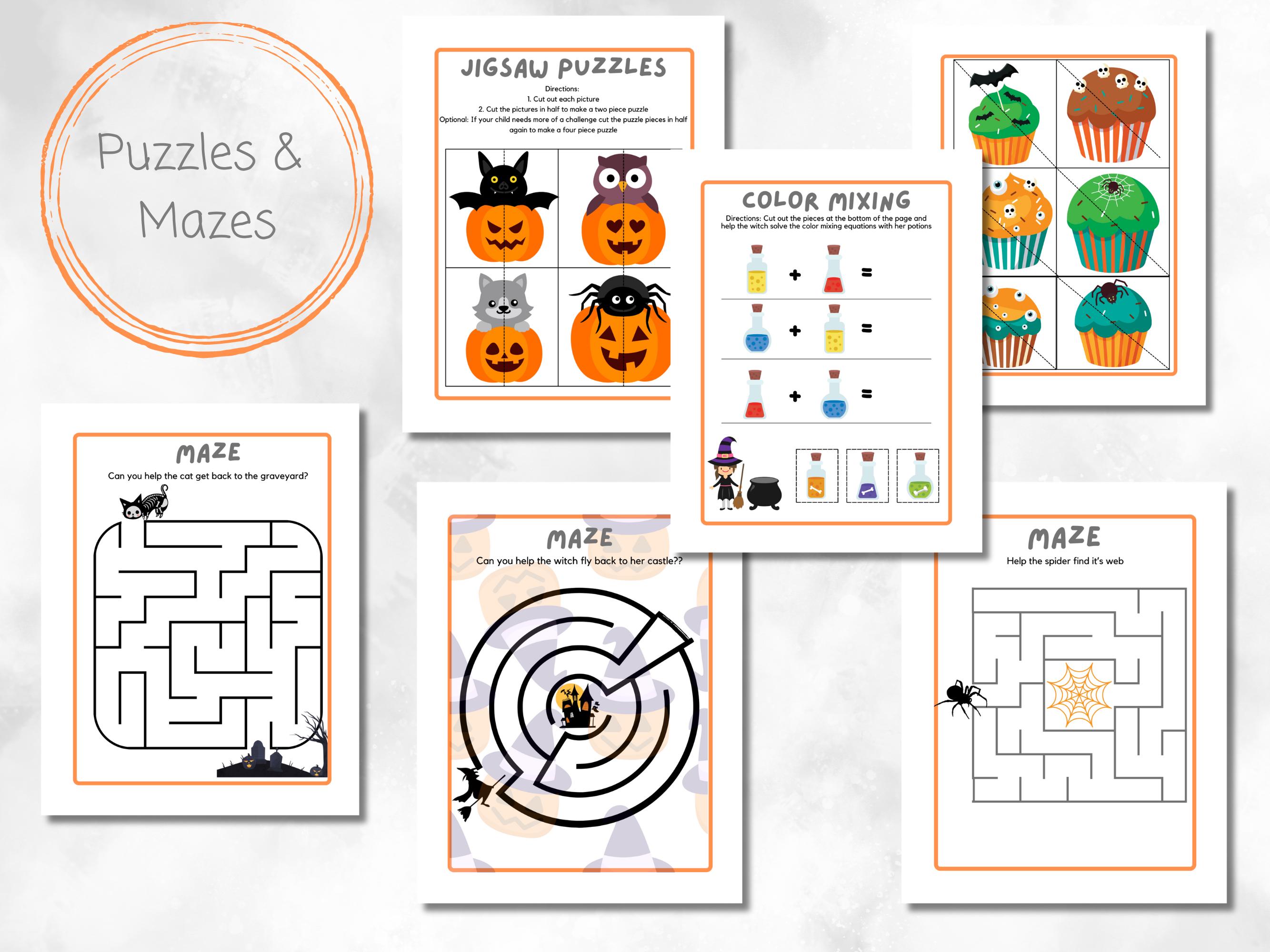 Halloween Preschool Activities, Toddler Activities, Homeschool ...
