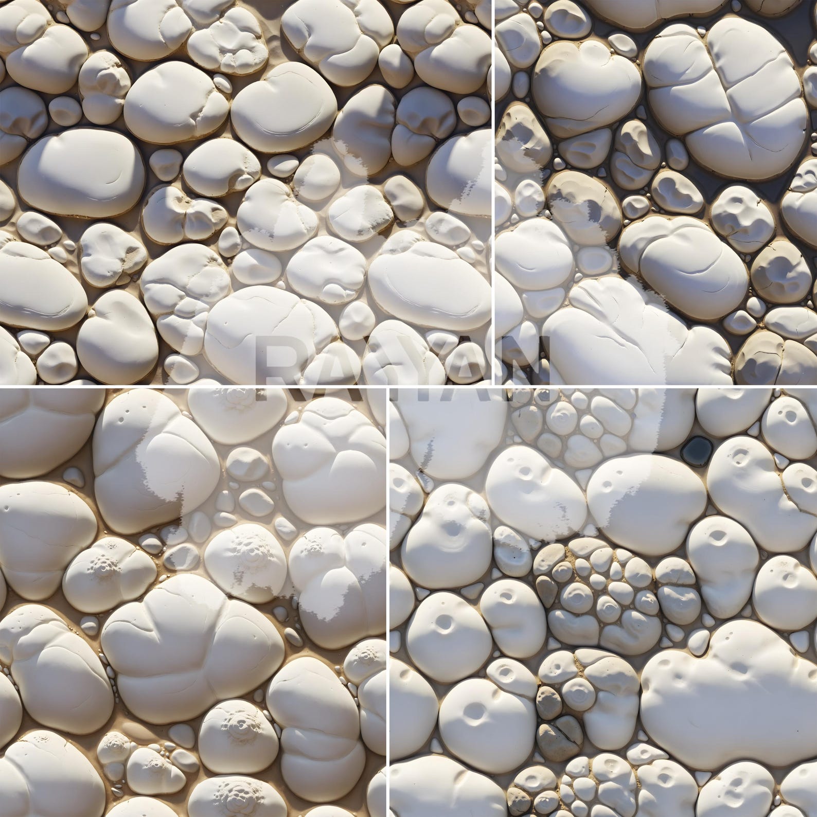Seamless White Rock Patterns, White Rock Seamless Patterns - Etsy