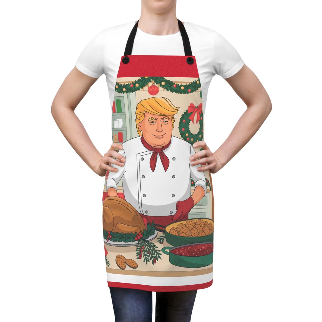Donald Trump Cooks Together & MAGA Apron - Etsy