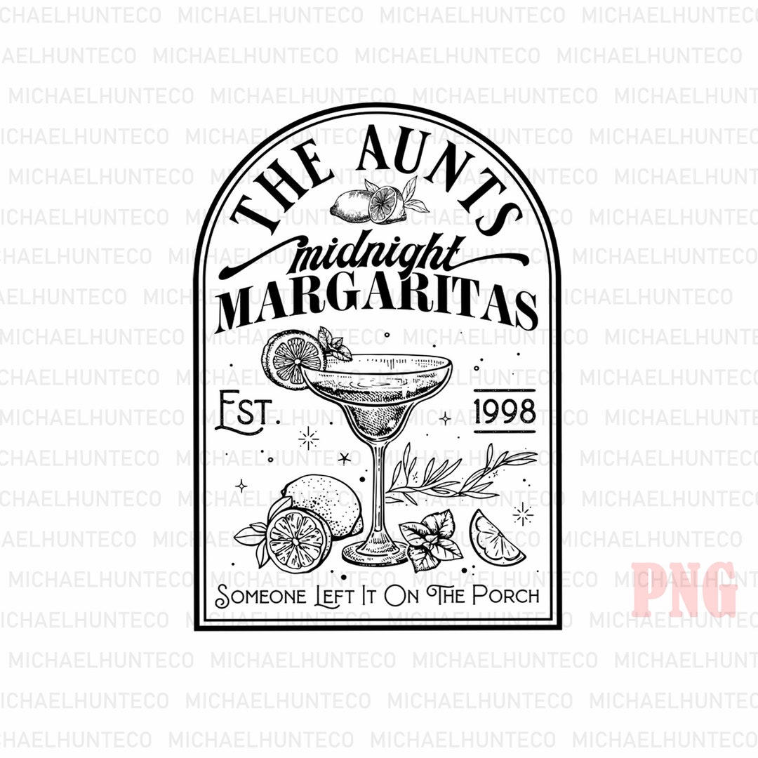 Midnight Margaritas Png, Tequila Png, Witchy Png, Practical Magic Png ...