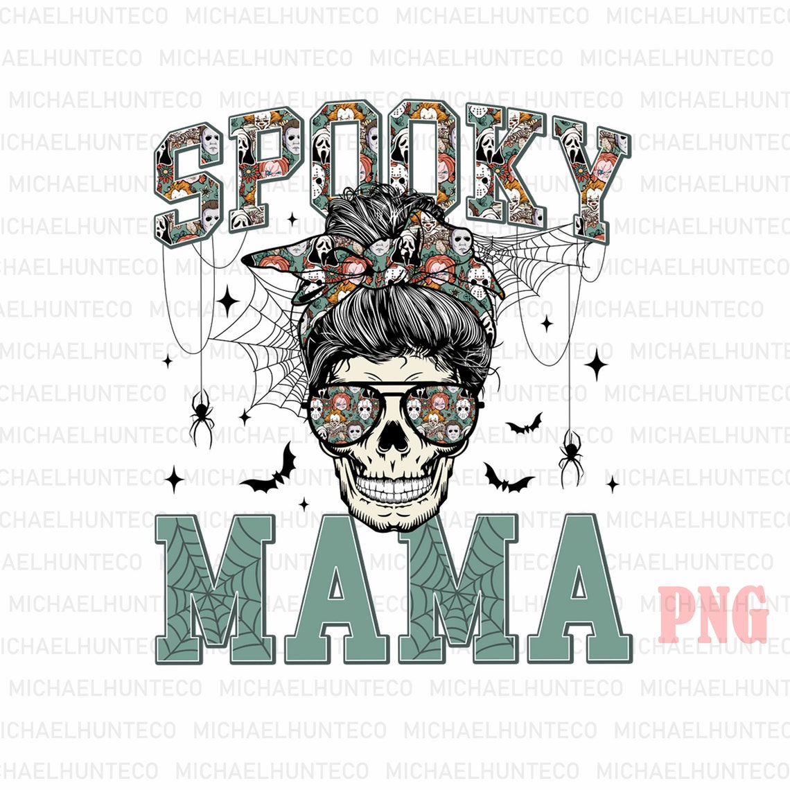 Spooky Mama Png, Horror Halloween Png, Halloween PNG, Horror Movies Png ...