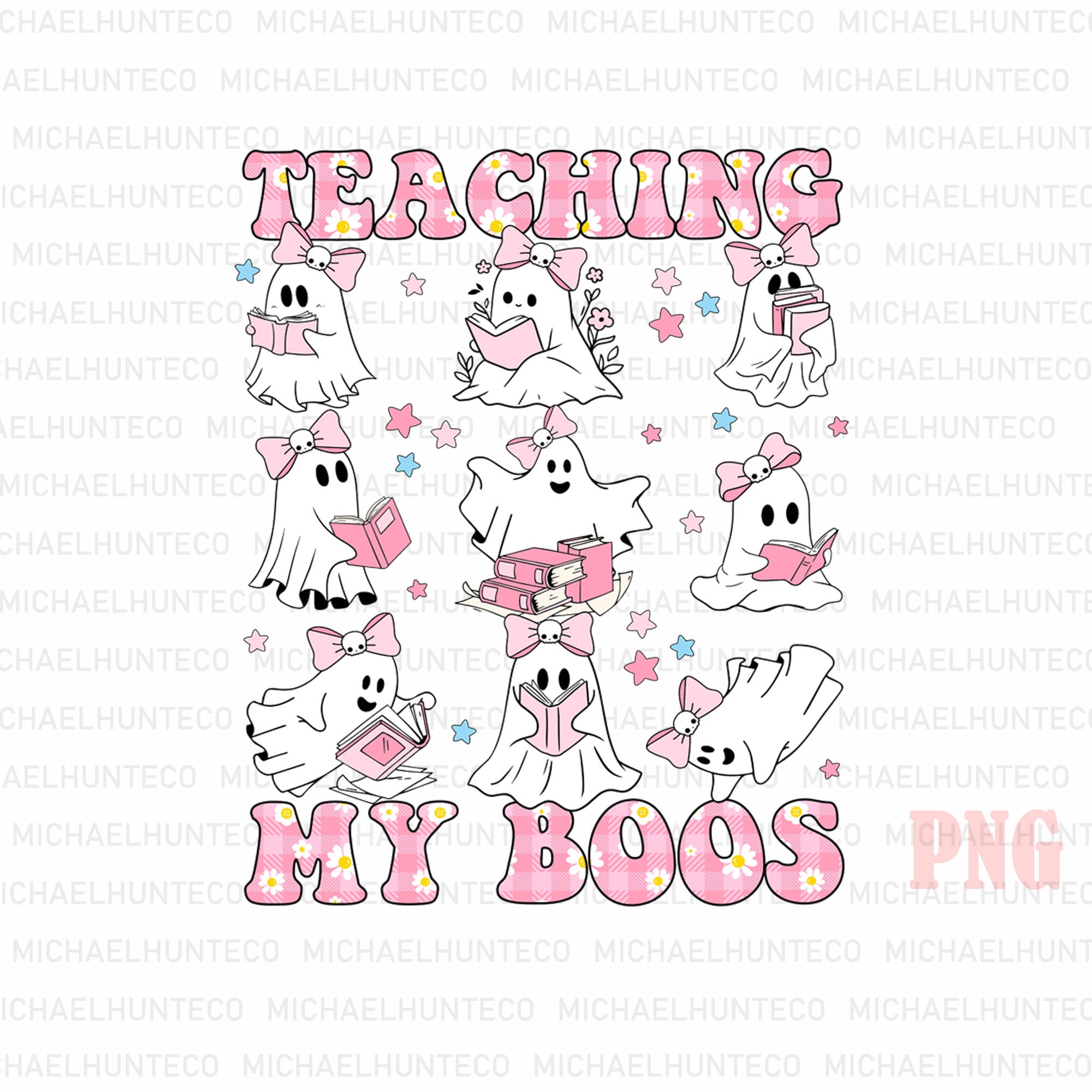 Teaching My Boos Png, Spooky Teacher Png, Teacher Halloween, Ghost ...