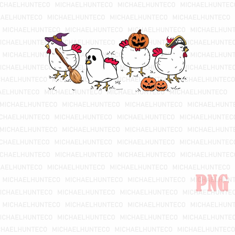 Chicken Sheet PNG, Chicken Ghost Png, Halloween Chickens PNG, Spooky ...