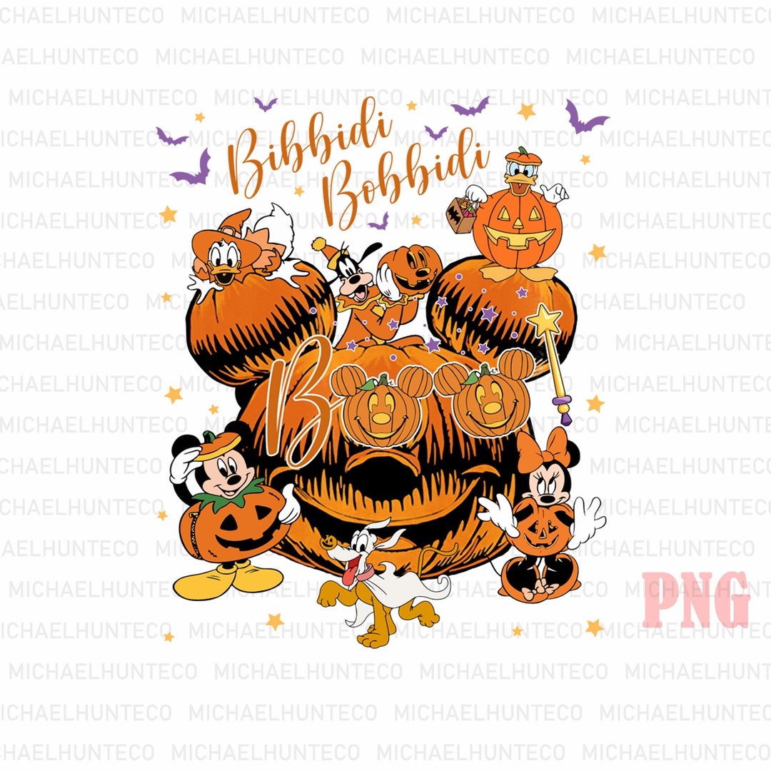 Bibbidi Bobbidi Boo Png, Happy Halloween Png, Boo Png, Halloween Png ...