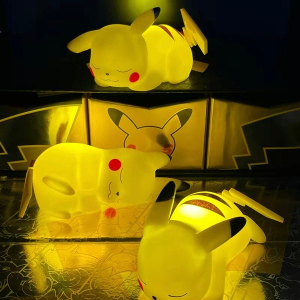 Pikachu Night Light - Etsy