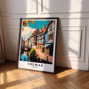 Colmar Poster, France Print, Little Venice Wall Art, Quaint Village ...