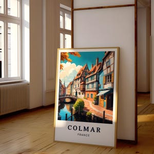 Colmar Poster, France Print, Little Venice Wall Art, Quaint Village ...