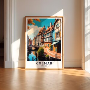Colmar Poster, France Print, Little Venice Wall Art, Quaint Village ...