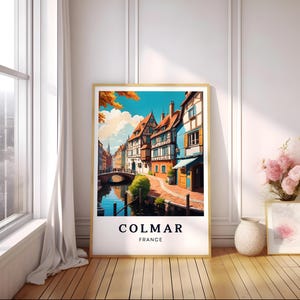 Colmar Poster, France Print, Little Venice Wall Art, Quaint Village ...