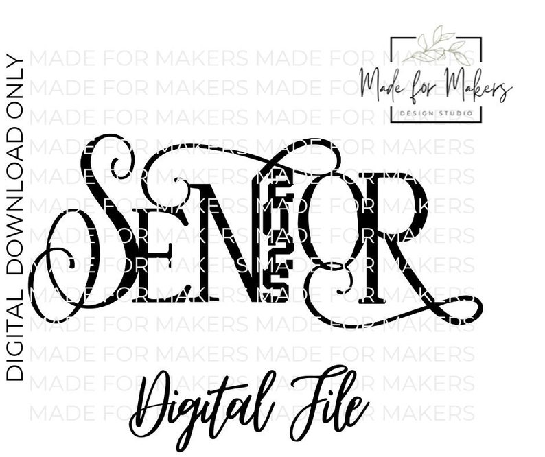 Senior 2025 Svg, Png, Jpg, Pdf, Graduation 2025 SVG, Senior Gifts SVG ...
