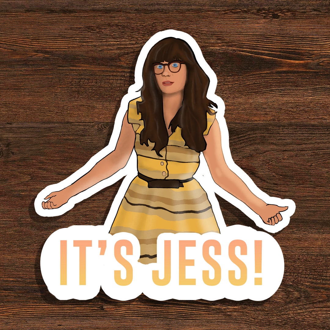 Its Jess Jessica Day New Girl Nick Miller Winston Bishop Schmidt Vinyl ...