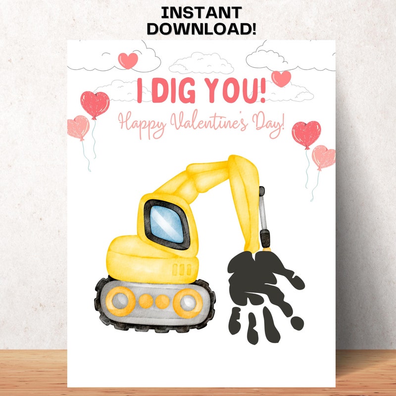 I Dig You Valentine - Etsy