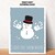 Winter Handprint Craft Printable Snowman Handprint Art Keepsake for ...