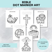 Palm Sunday Crafts, Dot Marker Coloring, Do A Dot, Sunday School Craft ...