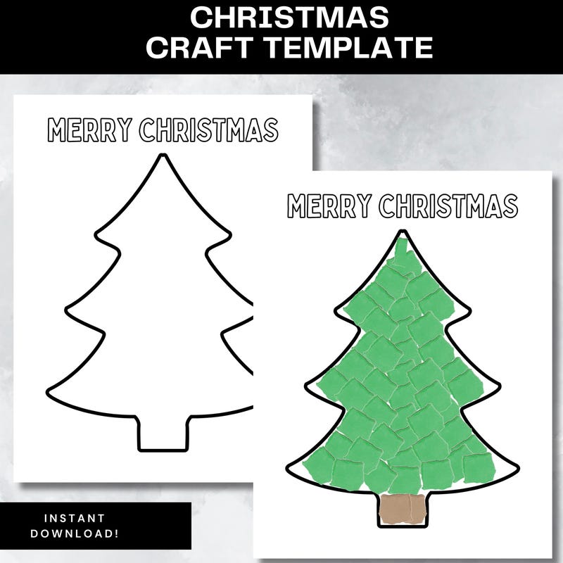 Easy Christmas Art Crafts - Etsy