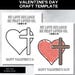Christian Valentines Day Craft Template Printable Valentines Day ...