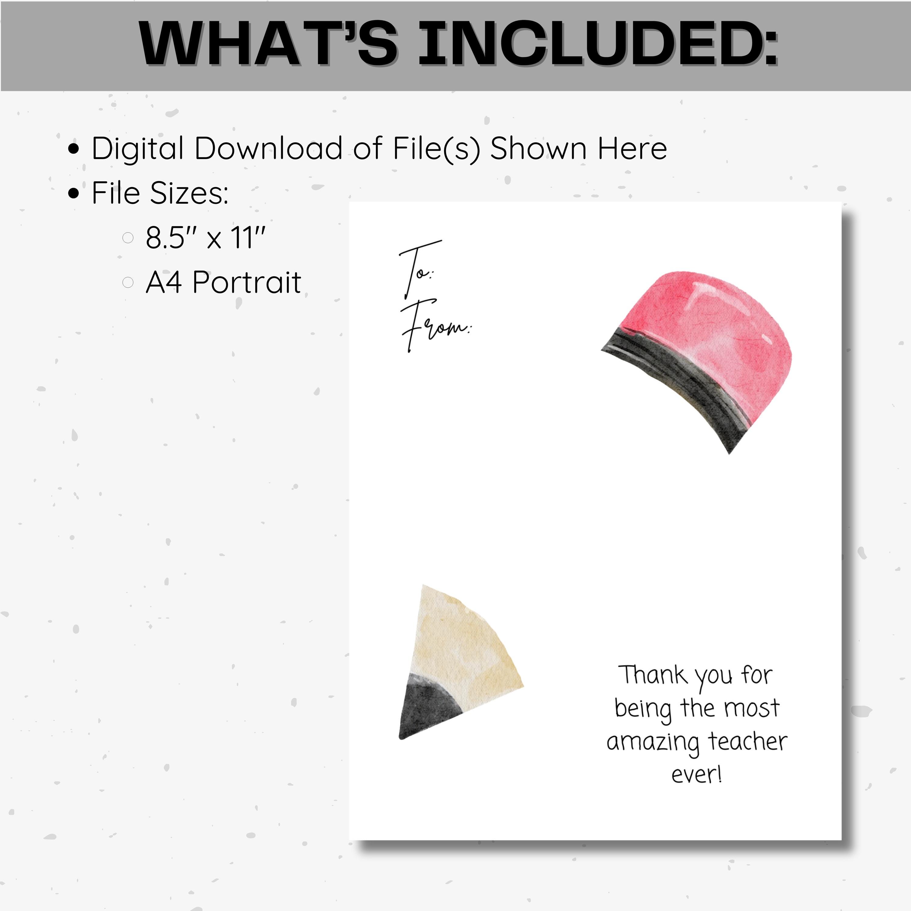 Teacher Appreciation Craft Printable Teacher Handprint Art End of Year ...