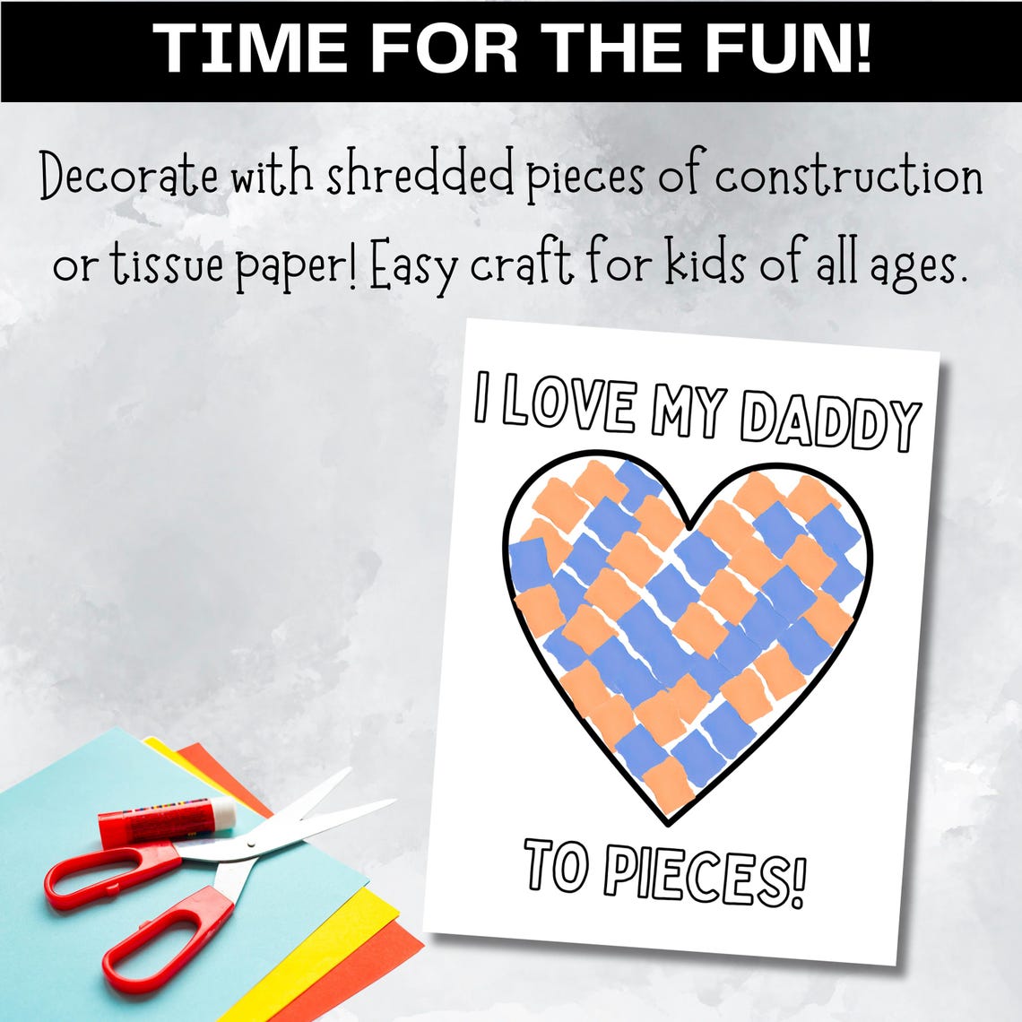 Dad Craft Template Fathers Day Printables Daddy Crafts From Son Toddler ...