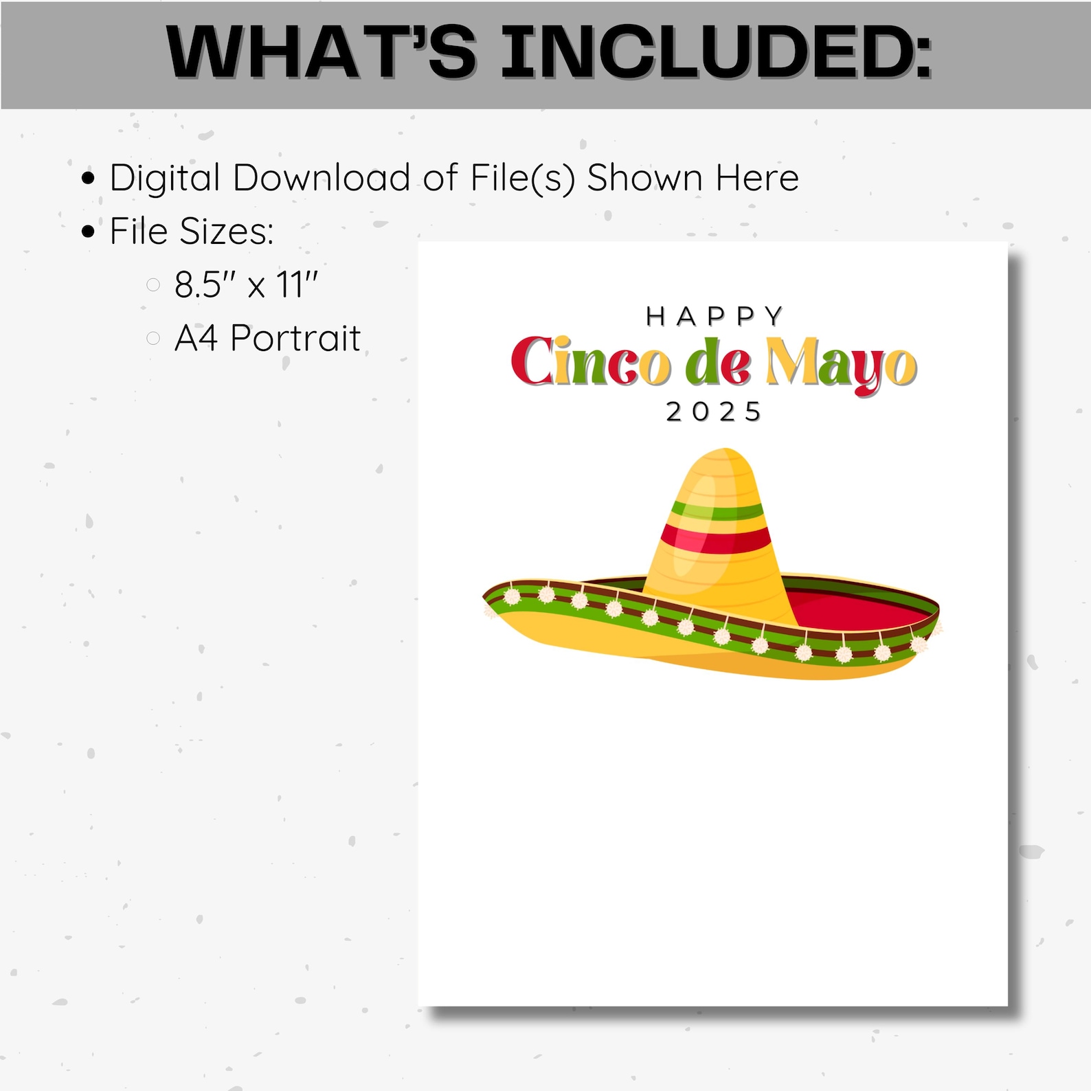 Cinco De Mayo Handprint Craft Printable Fiesta Activity for Cinco De ...