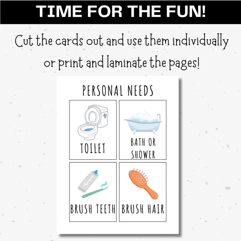 Nonverbal Communication Cards Autism Communication Flashcards Elderly ...