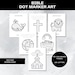 Church Dot Marker Bible Do a Dot Christian Coloring Pages Printable ...