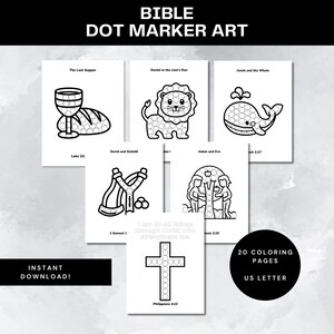 Bible Do a Dot Christian Dot Marker Coloring Pages Printable Armor of ...